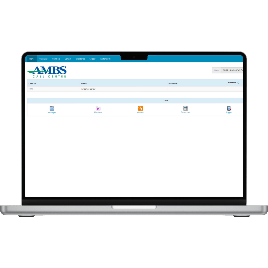 myAmbs Answering Service Portal | Ambs Call Center