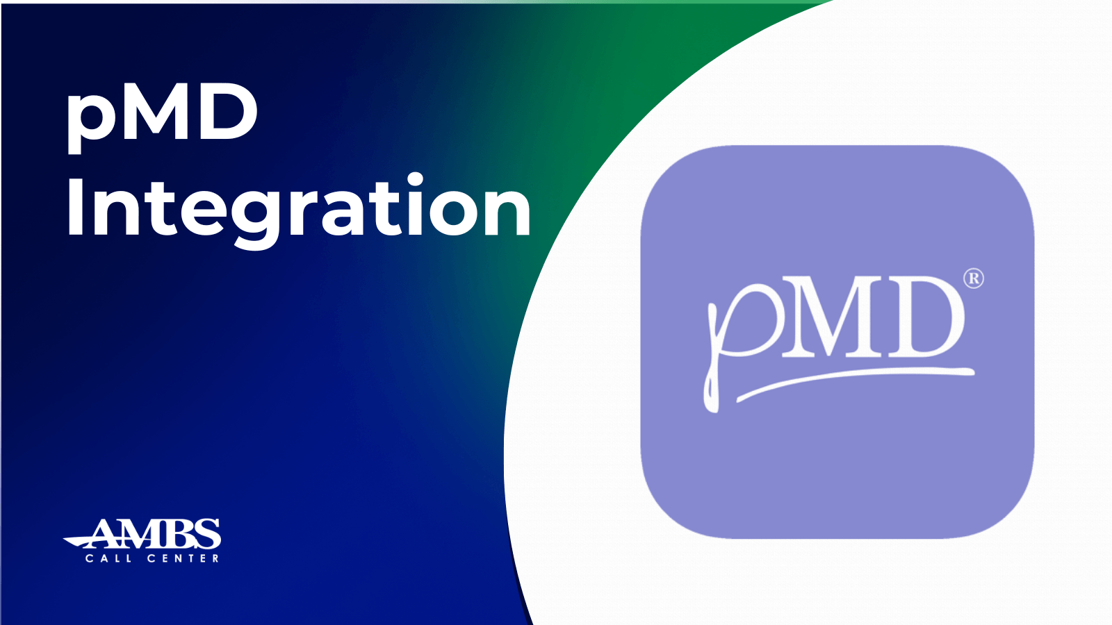 pMD Integration | Ambs Call Center Integrations